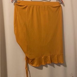 STIDY | Skirts | Mini Skirt Side Drawstring Stretchy Ruched Size Small ...